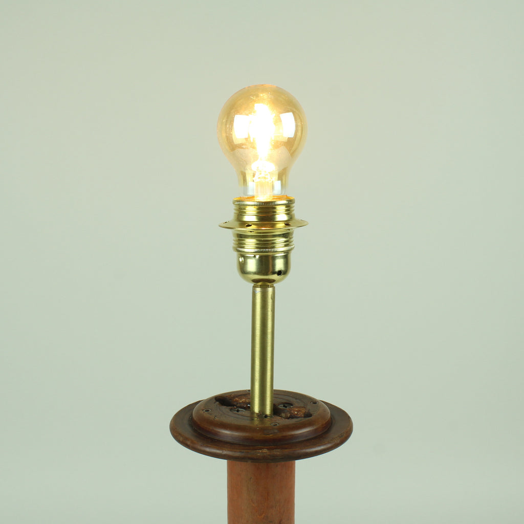 Vintage Bobbin Lamp Base (12") – Tungsten Glow Lighting